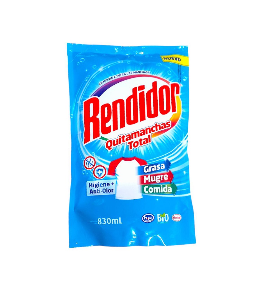 RENDIDOR QUITA MANCHA 830ML | Supermercado El Éxito